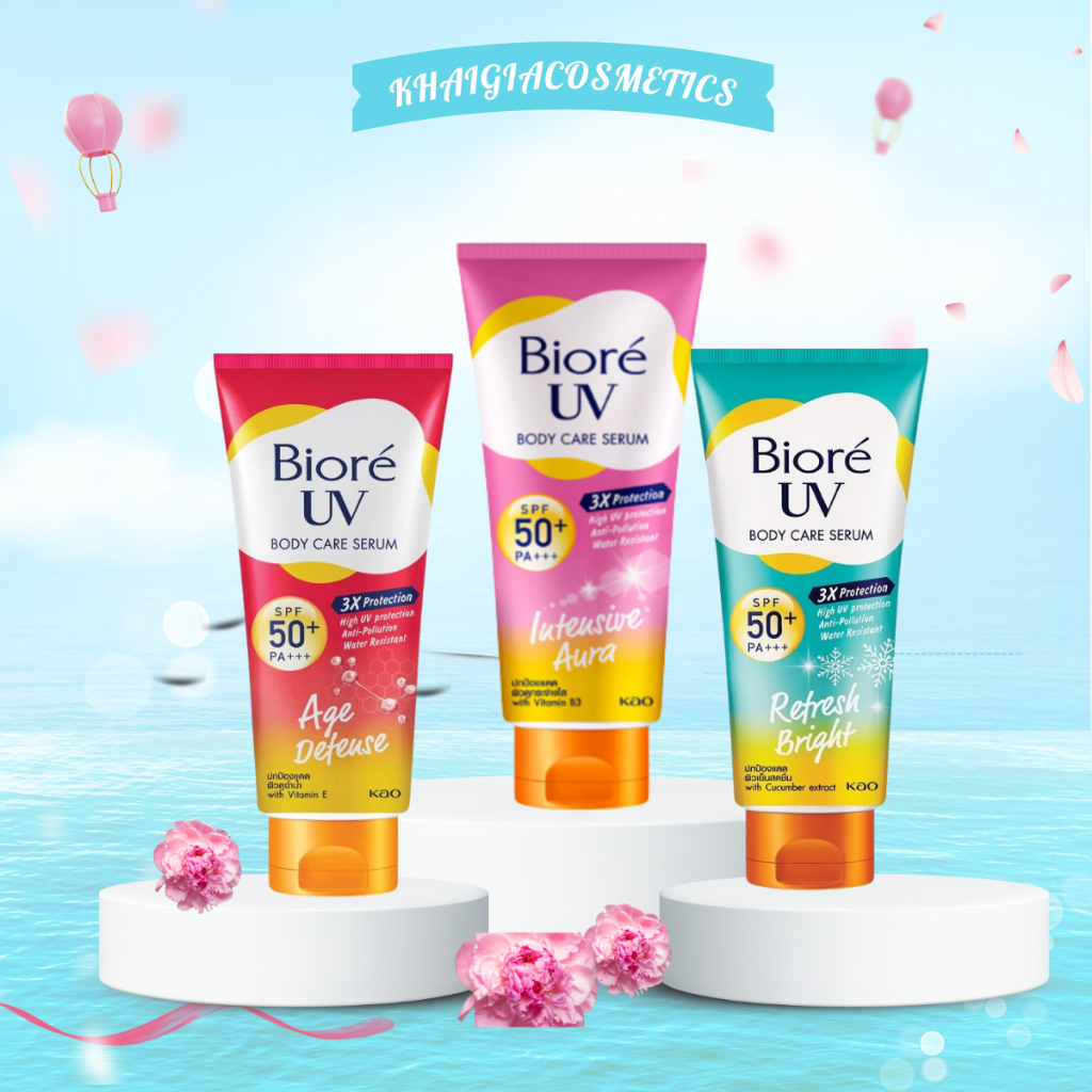 Biore Body Sunscreen Serum SPF50/PA+++ 150ml | Shopee Malaysia