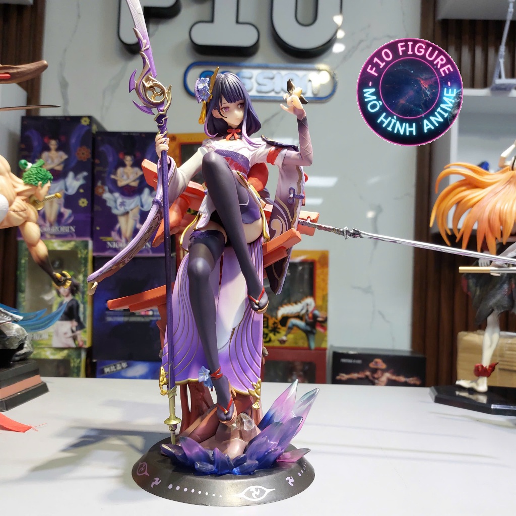 Genshin Impact Model Thunder General Raiden Shogun - 30 cm tall Raiden ...