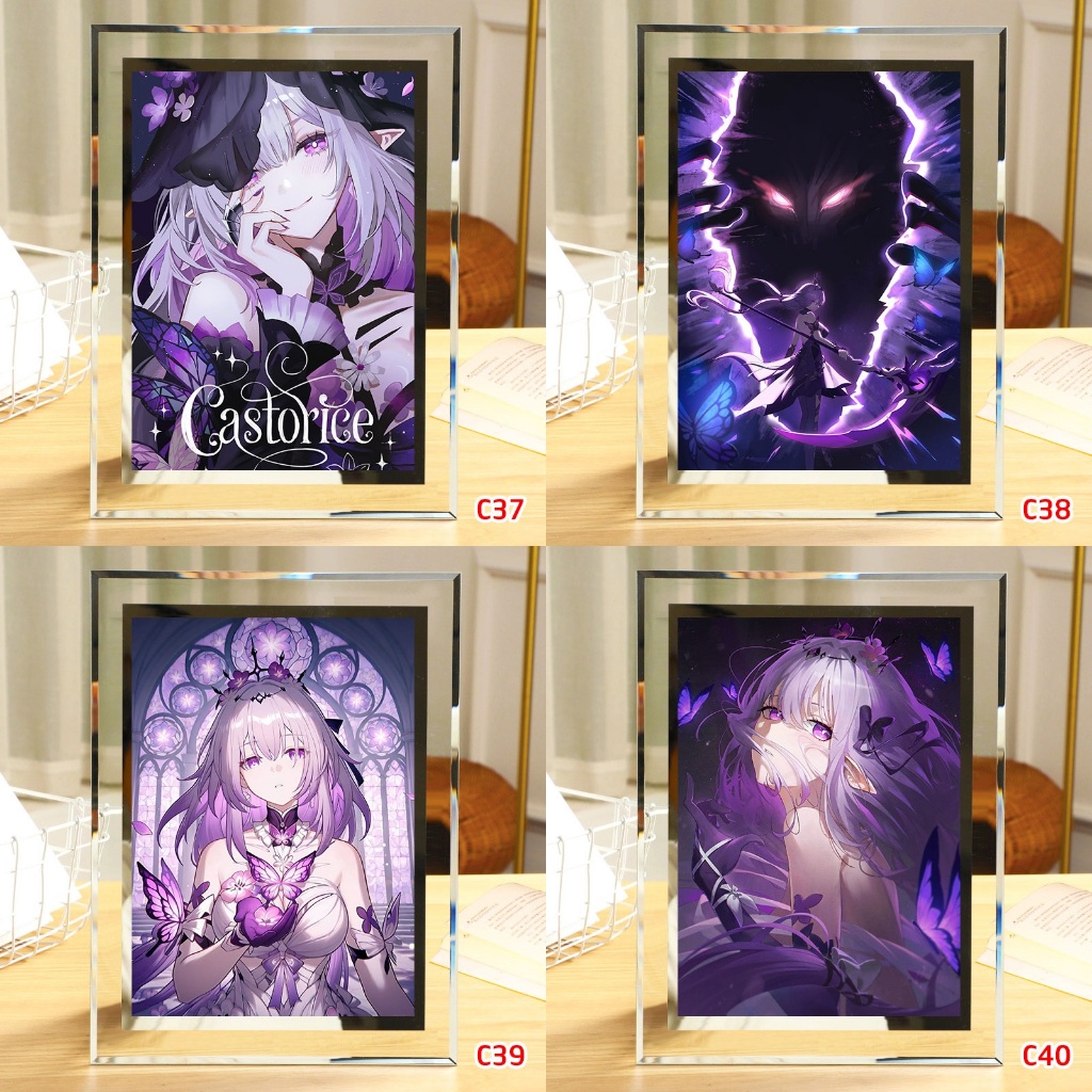 Honkai: Star Rail Castorice Character Desk Glass Painting (Model 2 ...