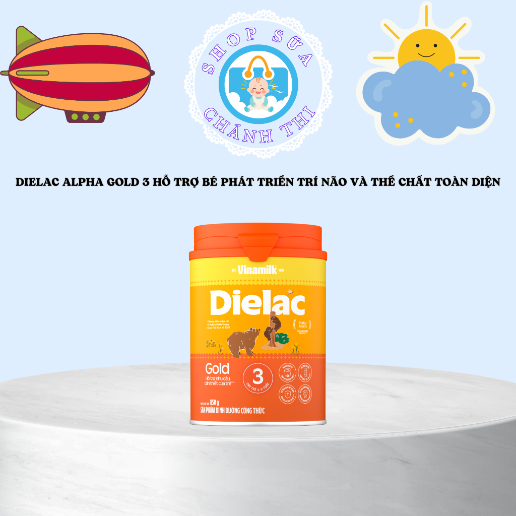 Dielac Alpha Gold 3 Powdered Milk, Dielac Alpha Gold Milk Supports ...