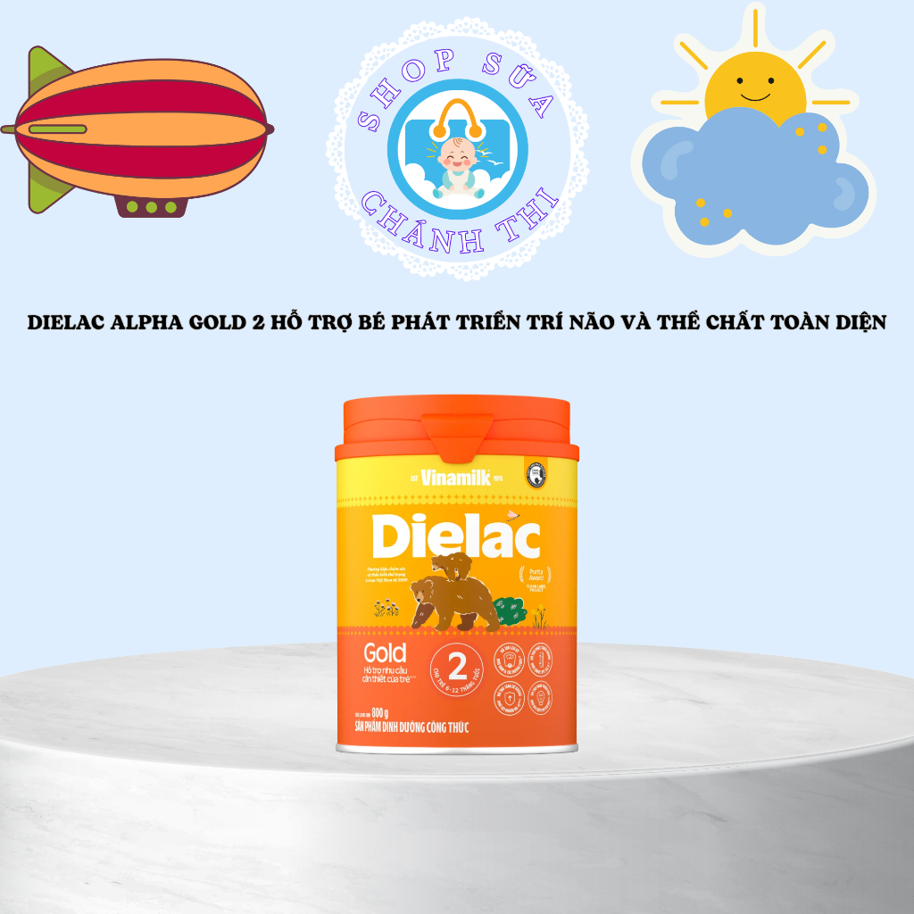 Dielac Alpha Gold 2 Powdered Milk, Dielac Alpha Gold Milk Can Supports ...