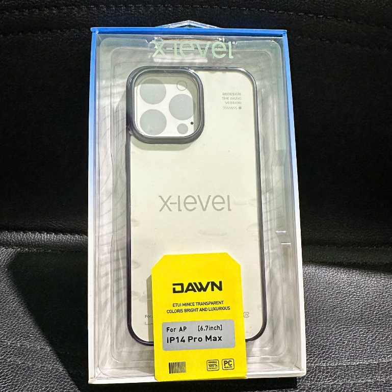 (exhaust) x level case with purple border for iPhone 14 pro max (x ...
