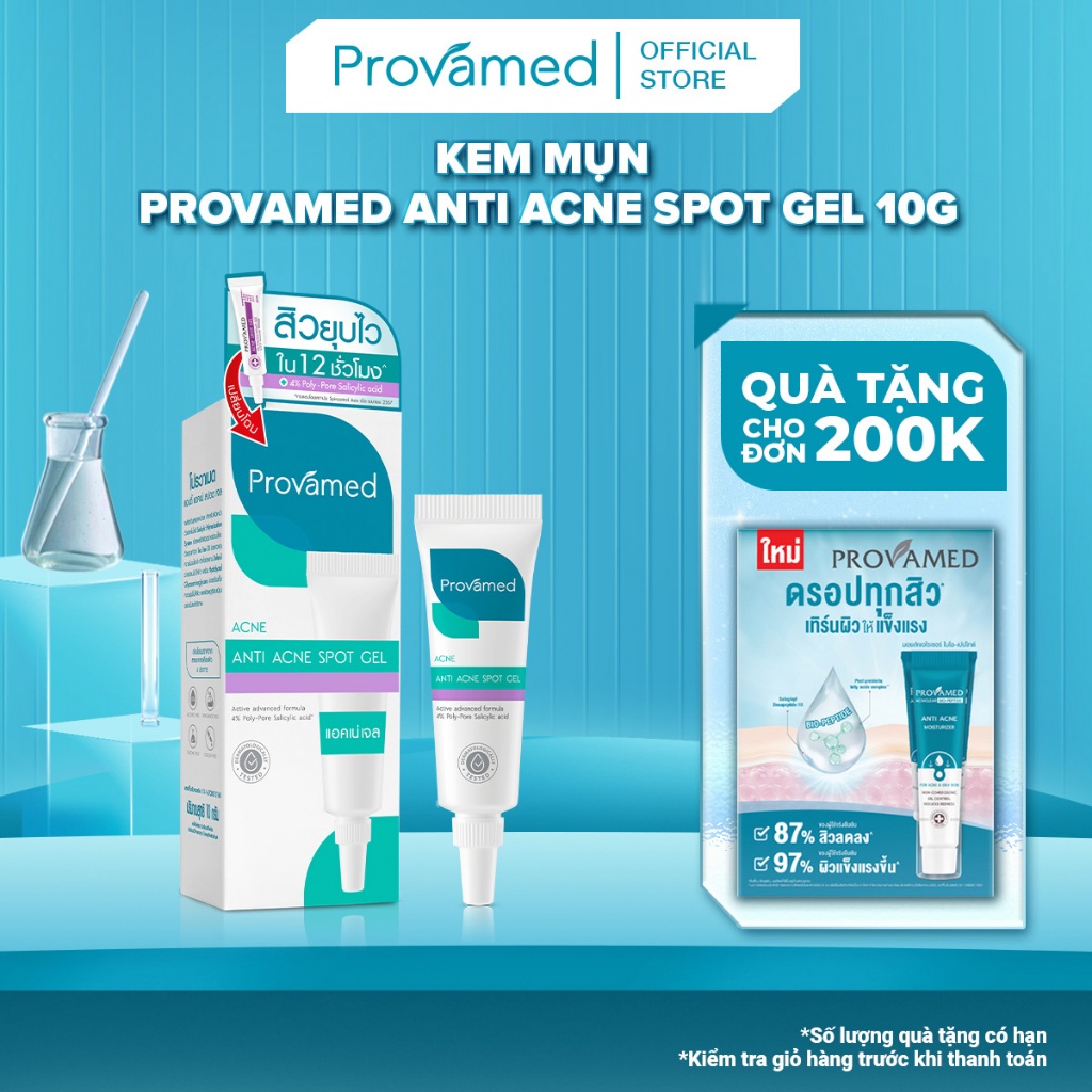 Acne Cream for Acne, Inflammatory Acne, Pustules, Acne Spots Provamed ...