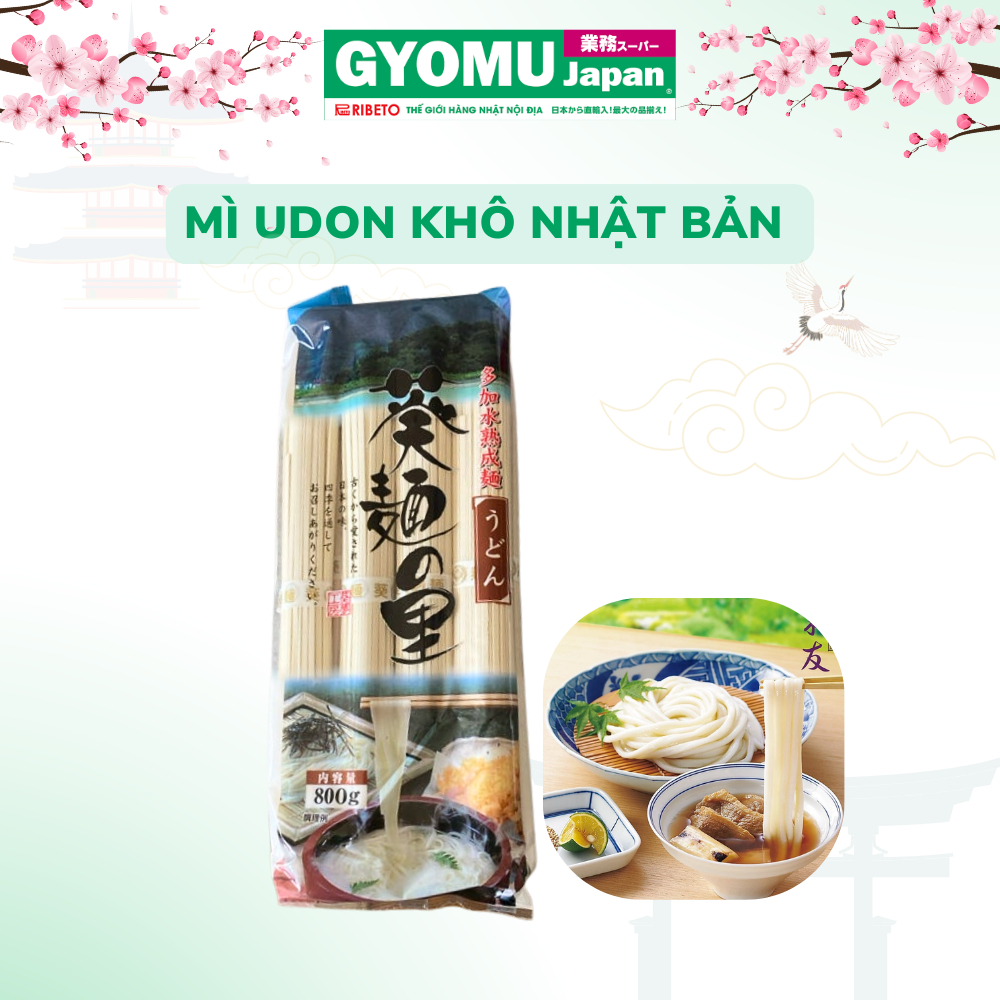 Dried udon noodles package 400g - 800g, Sato dry udon noodles 800g/bag ...