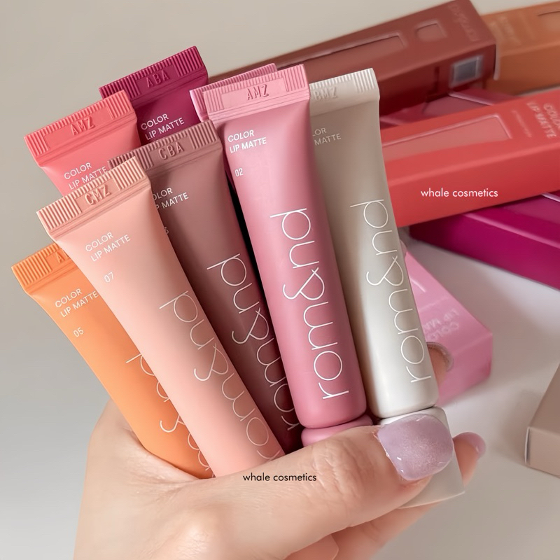 (Romand) Romand Color Lip Matte Tube (8g) | Shopee Malaysia