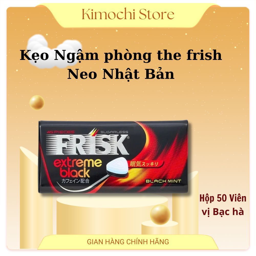 Japanese Neo Frisk Peppermint Candy 50 tablets New model 2025 Date xa ...