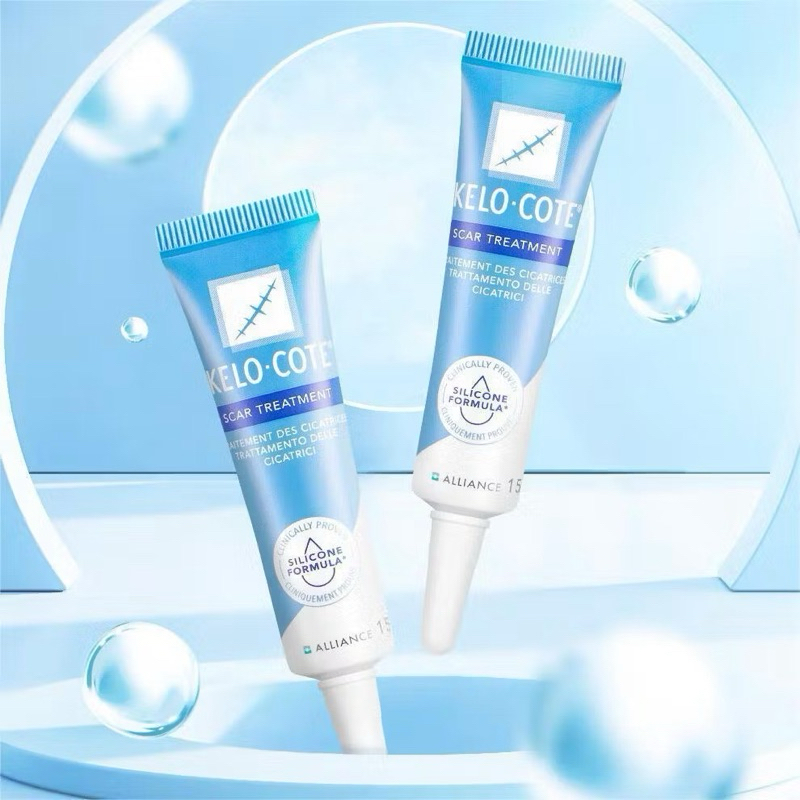 Kelo Cote scar fading Gel 15g reduces keloid scars, surgical scars, and ...