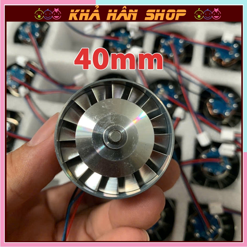 40mm three-phase high-speed jet motor, dust-blowing jet fan components ...