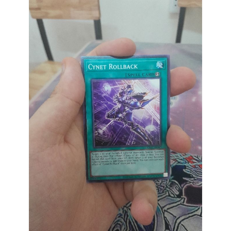 [ 20250415 ] Genuine Yugioh Card Cynet Rollback CR07-AE045 | Shopee ...