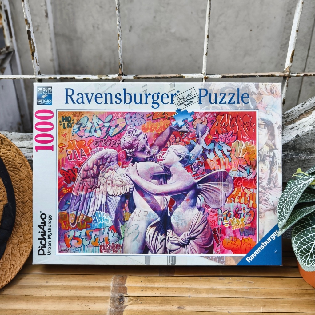 1000 piece puzzle "Cupid and Psyche in Love", Ravensburger | Shopee ...