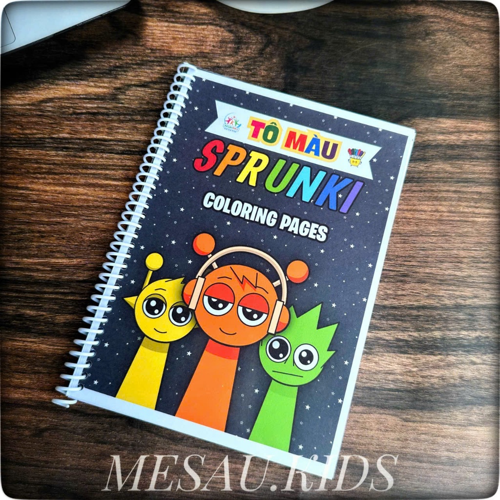 Sprunki Coloring Book with Many Characters for Children, Smart Coloring ...