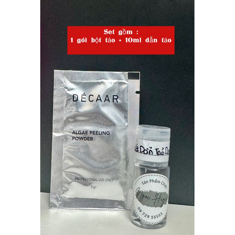 Microalgae Décaar Algae Peeling Power - Decaar For Toxic Skin, Dark ...