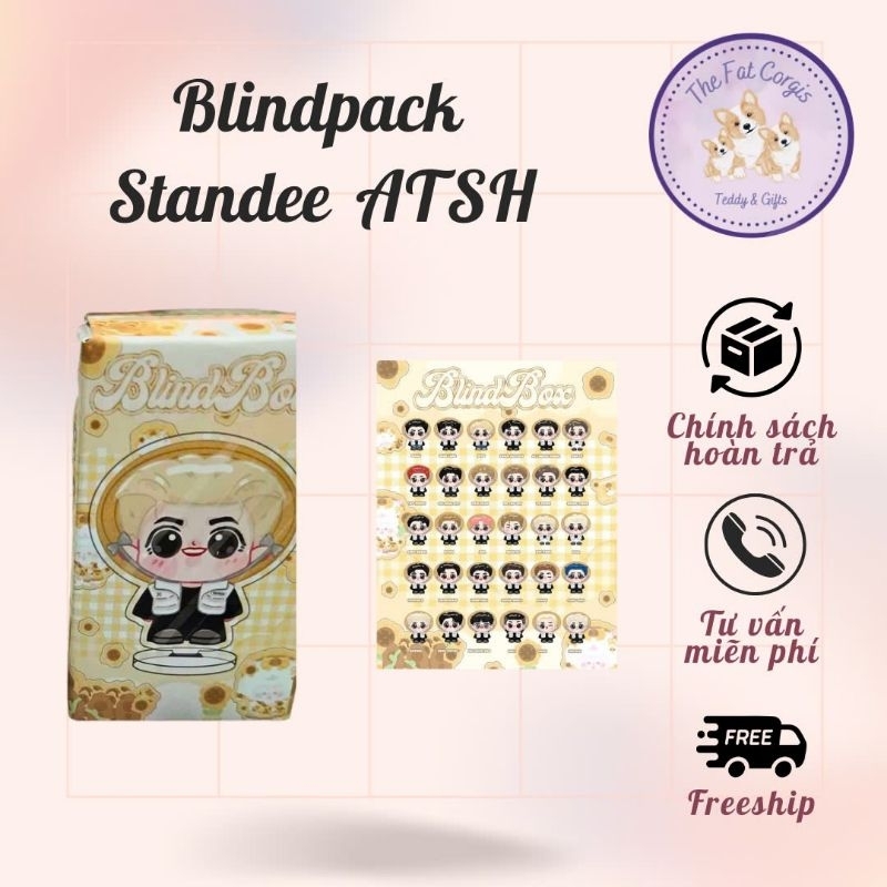 Blindbox blindpack blind box standee chibi ATSH say hi brother | Shopee ...