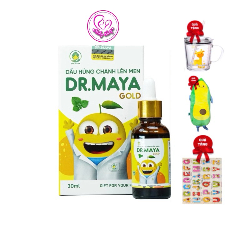 Dr.Maya lemon basil oil 30ml bottle helps babies with runny nose and ...