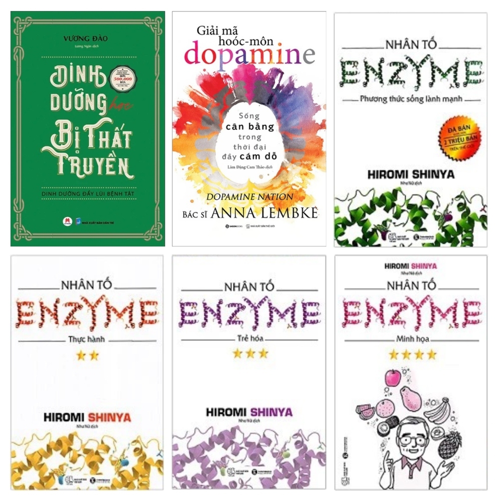 Enzyme Factor Book Set - Decoding Dopamine Hormone - Lost Nutrition ...