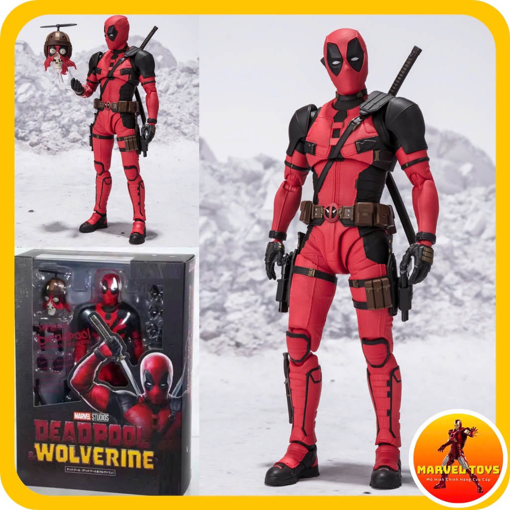 Bootleg Model KO SHF Deadpool (DEADPOOL & WOLVERINE) Action Figure ...