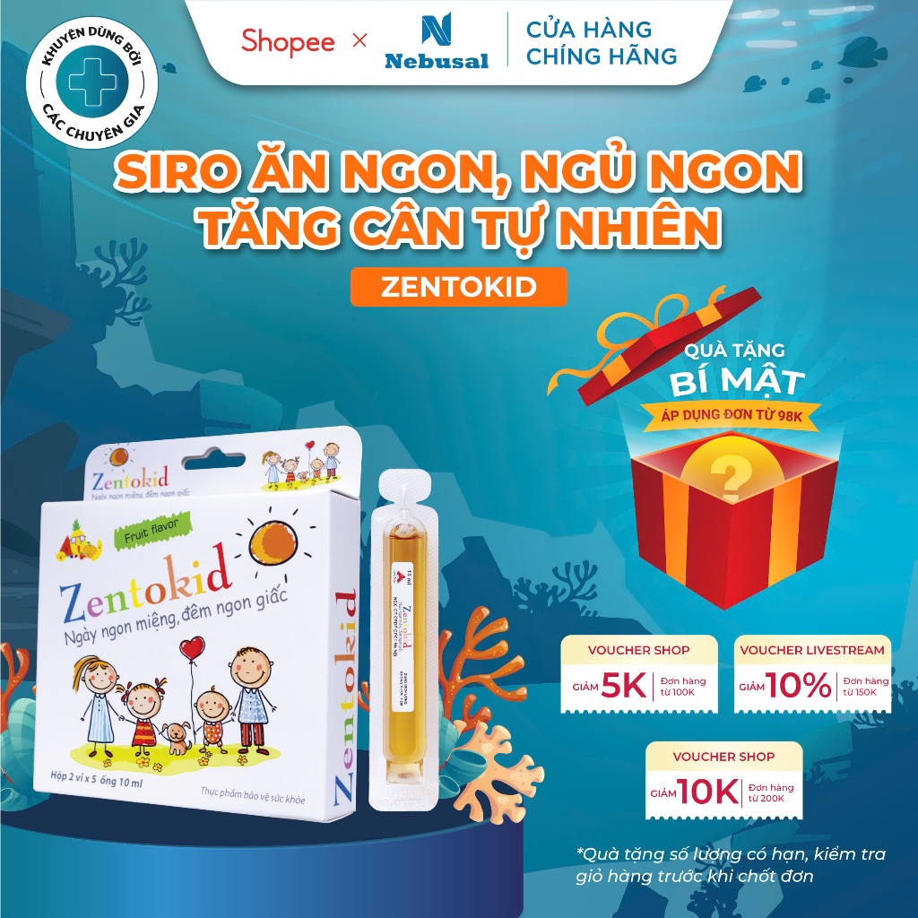 Zentokid delicious syrup Baby eats well, sleeps well, has good ...