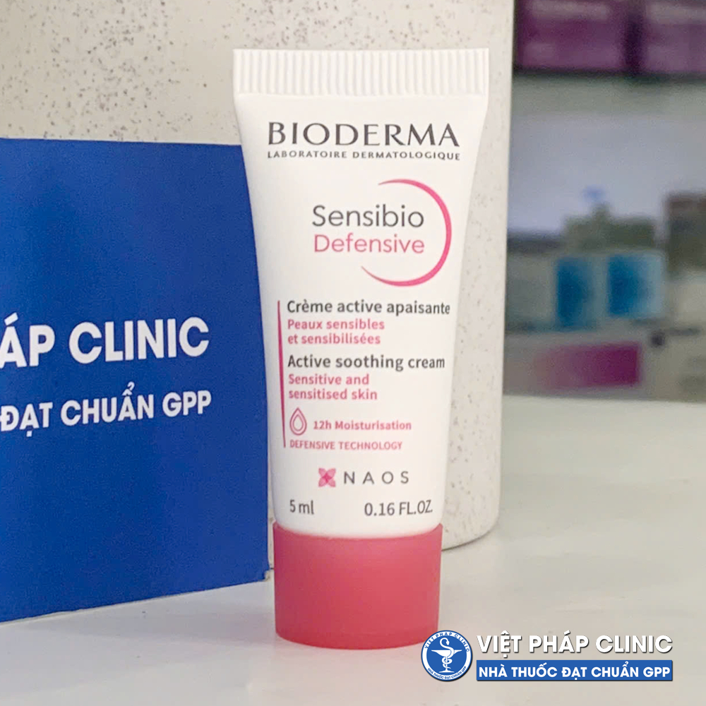 (Sample 5ml) Bioderma Soothing and Moisturizing Cream for Sensitive ...