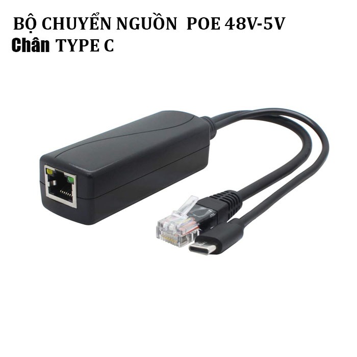 POE Splitter signal Splitter Splits POE 48v to 5v for imou ezviz ...