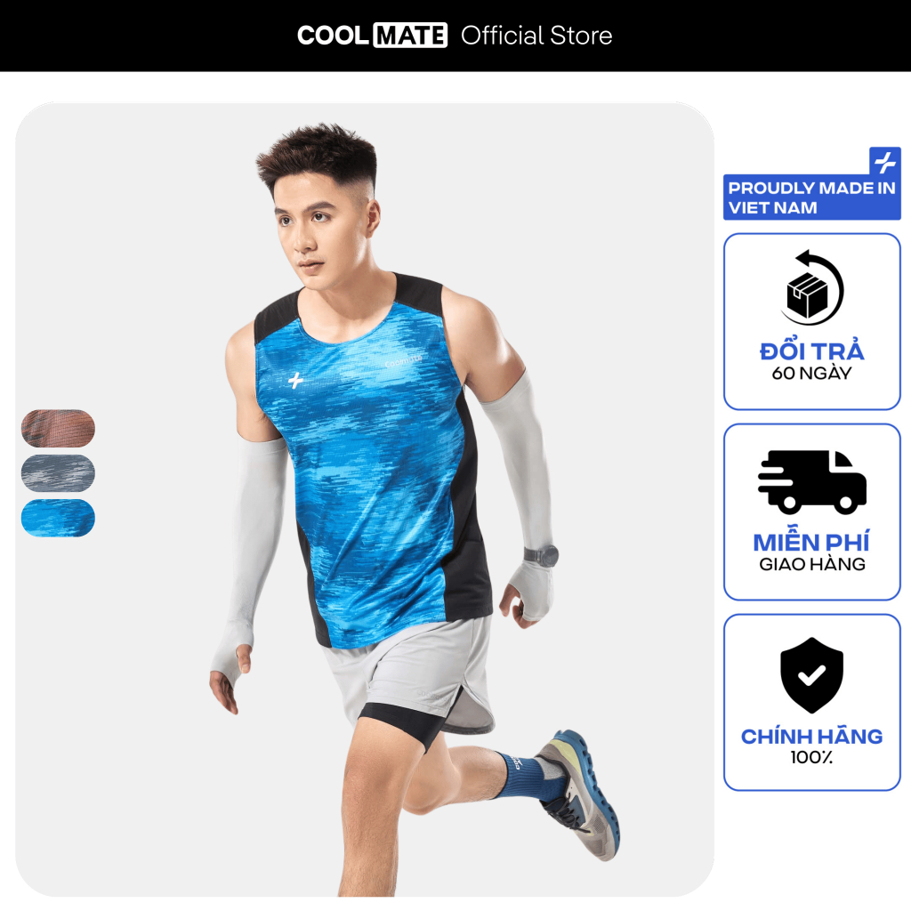 Advanced Vent Tech Graphic Camo Running Singlet - Coolmate | Shopee ...