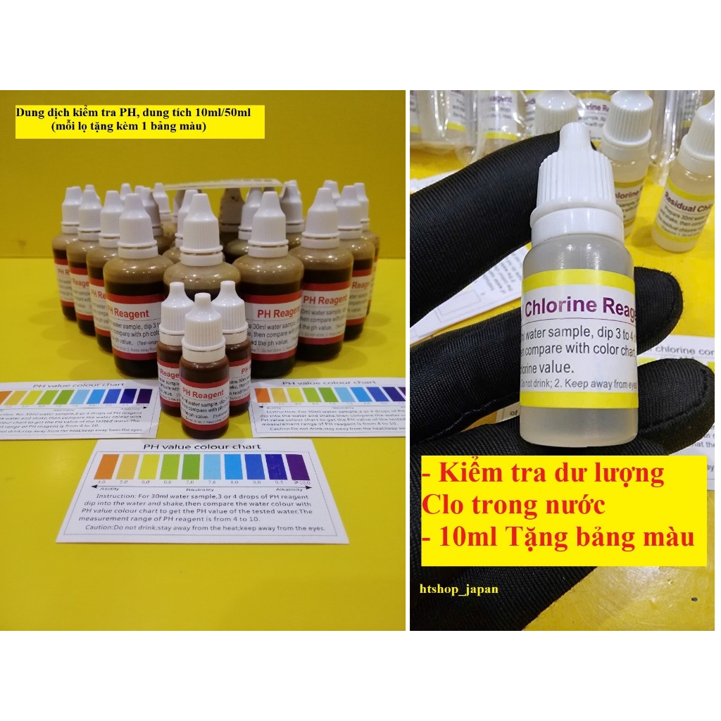 PH/Clo test solution, PH/Clo test, PH/Clo measurement, PH/Clo test ...