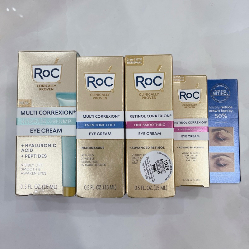 Roc Retinol Correxion Eye Cream 15ml | Shopee Malaysia