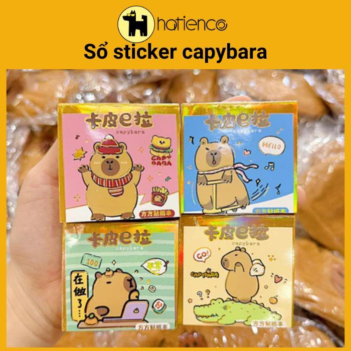 Sticker book, cute Capybara, Labubu stickers | Shopee Malaysia