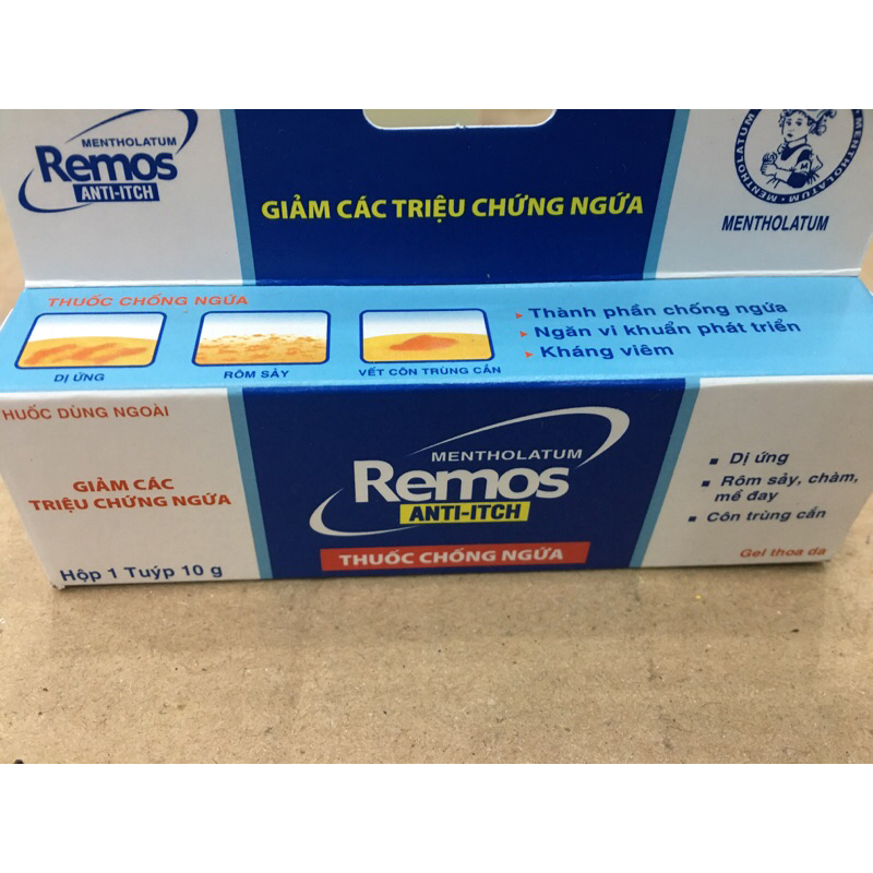 Remos anti itch mentholatum topical gel to reduce itching, insect bites ...