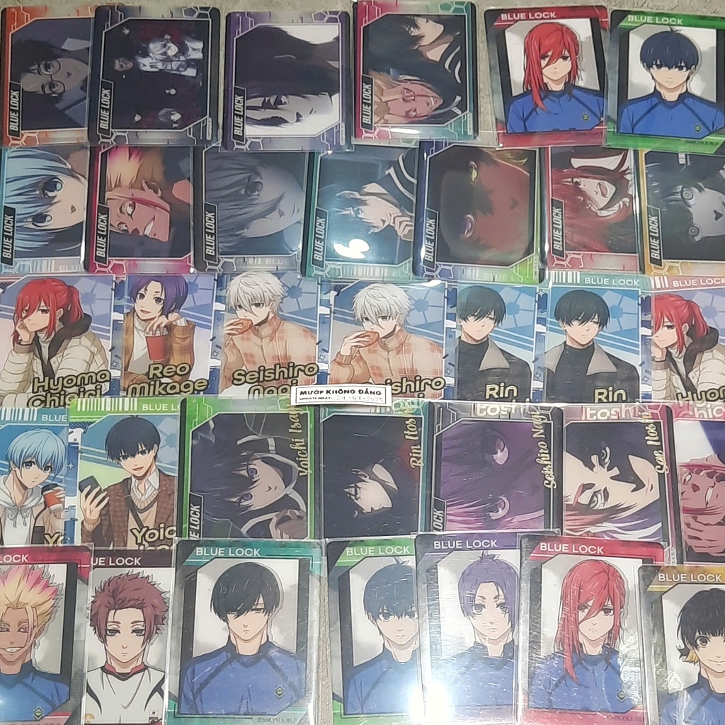 [BLLK AVAILABLE - P30] Card clear fav BLUE LOCK dignity vol 11 vol 12 dignity muopkhongdang NAGI ...