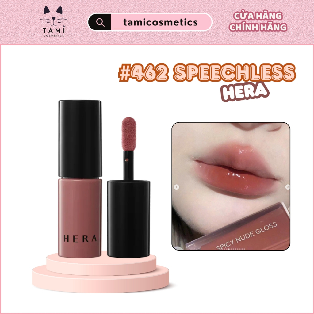 (Mini) Hera Sensual Nude Gloss Lipstick 462 Sensual Nude Gloss 1,4g | Shopee Malaysia