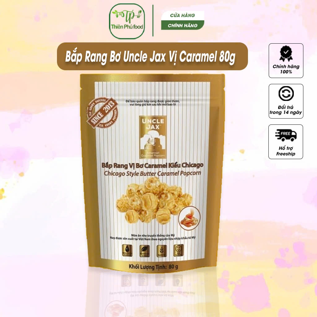 Uncle Jax Caramel Flavored Popcorn 80g - Delicious Nutritious ...