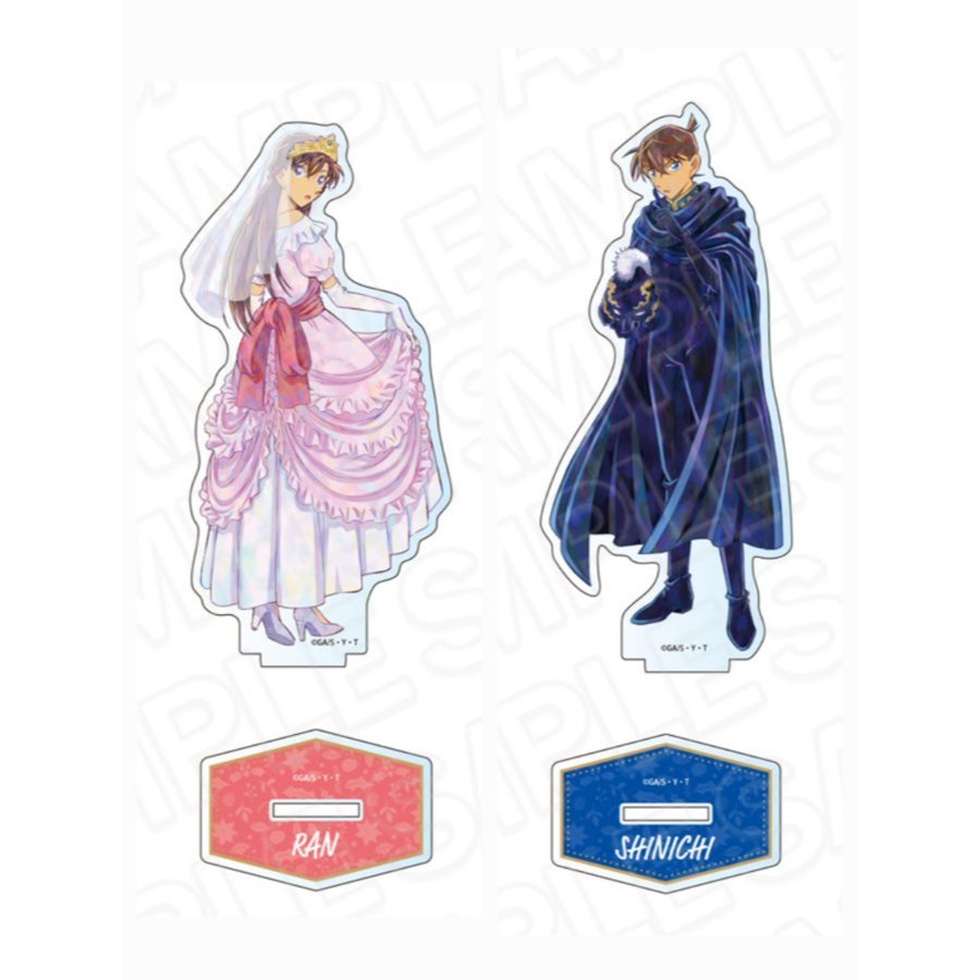 Winter version of Shinichi and Ran princess knight standee model ...
