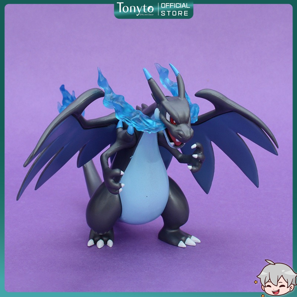 Pokemon Charizard Mega X Fire Breathing Model | Shopee Malaysia