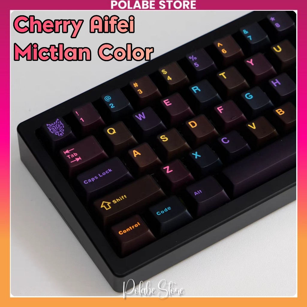 Keycap Mictlan Color Cherry Profile mechanical keyboard Polabe Store ...