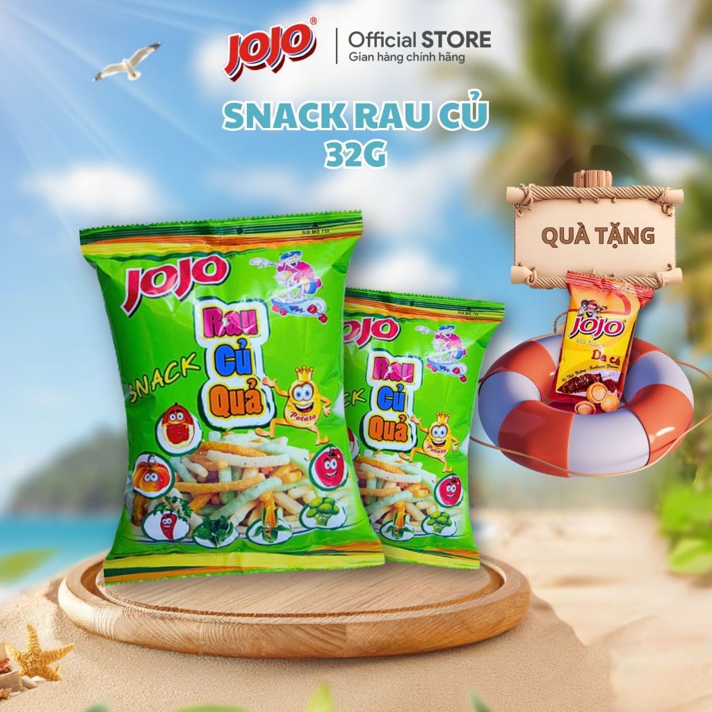 JOJO Fruit and Vegetable Snack 32G - Natural Flavors | Shopee Malaysia