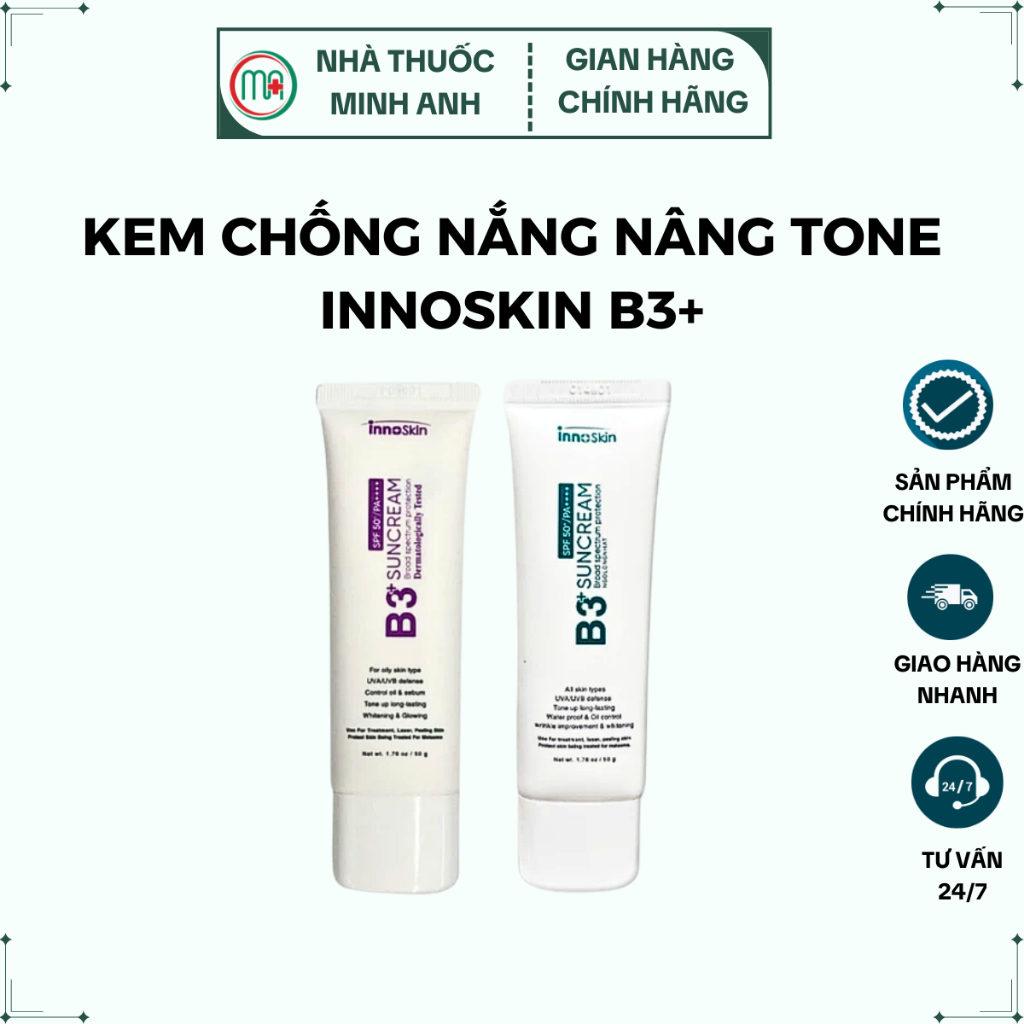 Innoskin B3+ Suncream (50g) | Shopee Malaysia