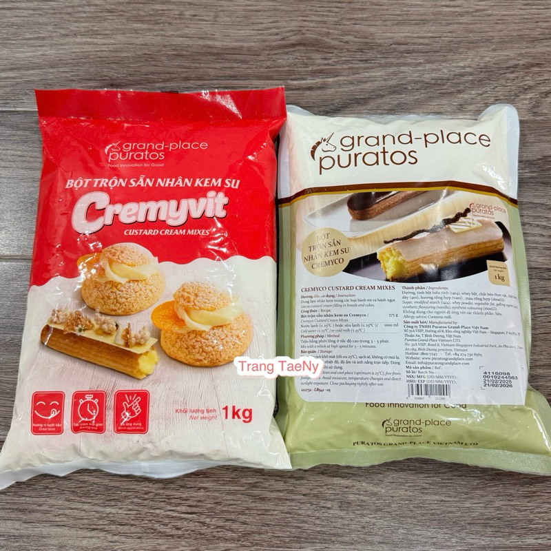 Cremyvit / Cremyco) Custard Puratos 1kg | Shopee Malaysia