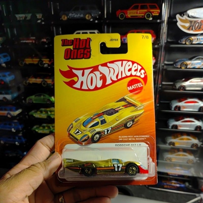 Hotwheels Set The Hot Ones Porsche 917 LH Model Car (iron chassis ...