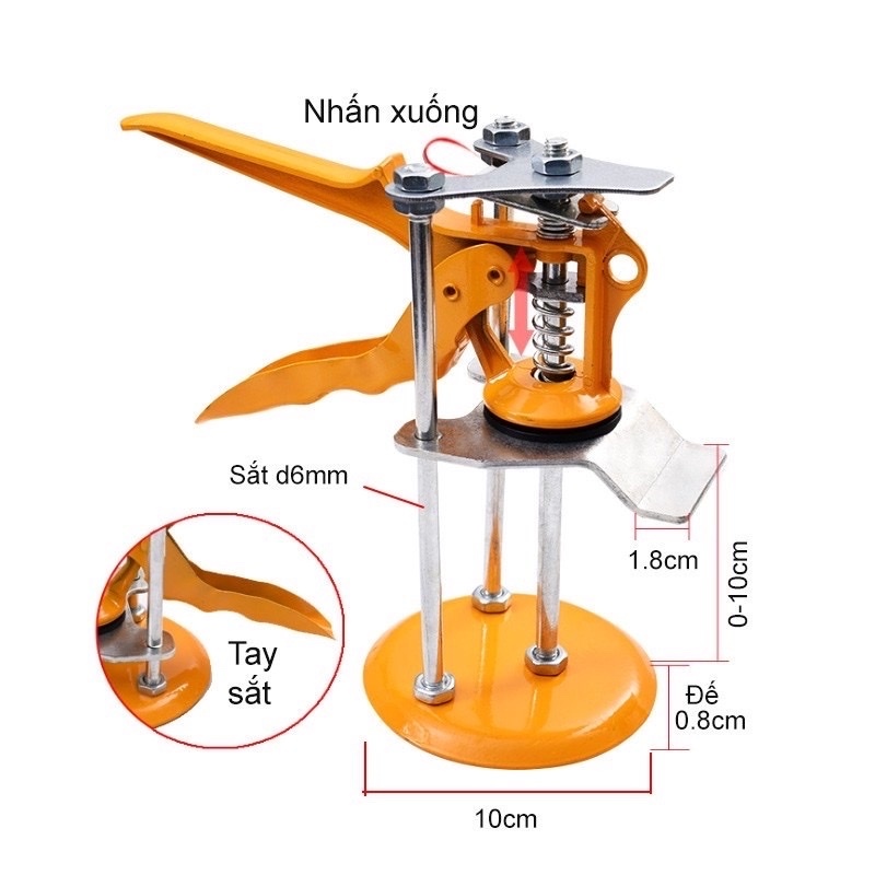 COMBO 10 450g Brick jack (type 1), 3-pillar brick lift, 450g brick jack ...
