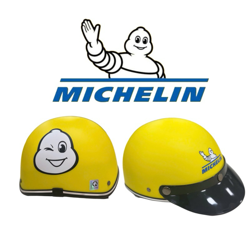 Michelin helmet new model 2025 (Yellow) | Shopee Malaysia
