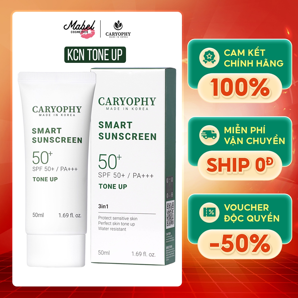 Korean Caryophy Sunscreen tone Up SPF50+/PA+++ tone-enhancing, anti ...