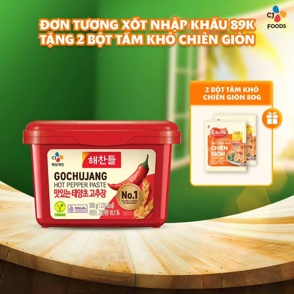 Haechandle Korean Gochujang chili sauce box 200g or 500g | Shopee Malaysia