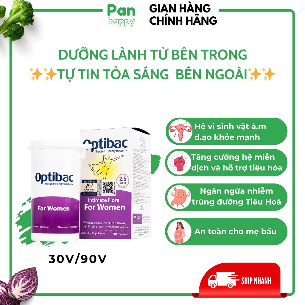 Optibac Purple - Gynecological Probiotics, Intimate Care, Probiotics ...