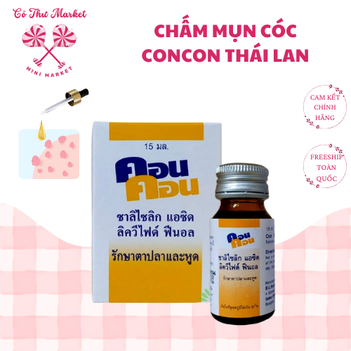[Genuine] Thai ConCon Wart and Skin Wart Gel 15ml - LADY MARKET ...