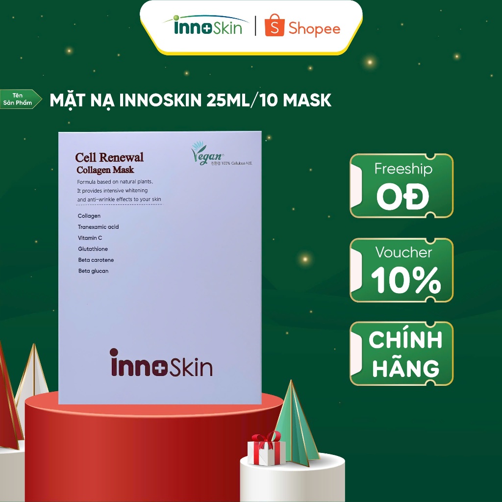 Cell Renewal Collagen Mask Innoskin Brightens, Warms, Restores Skin ...