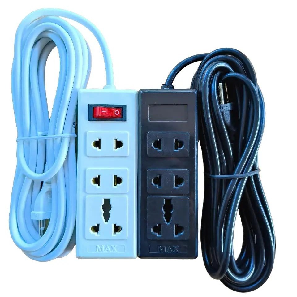 SANOMAX 1500W wired multi-purpose 3-hole power outlet, portable power ...