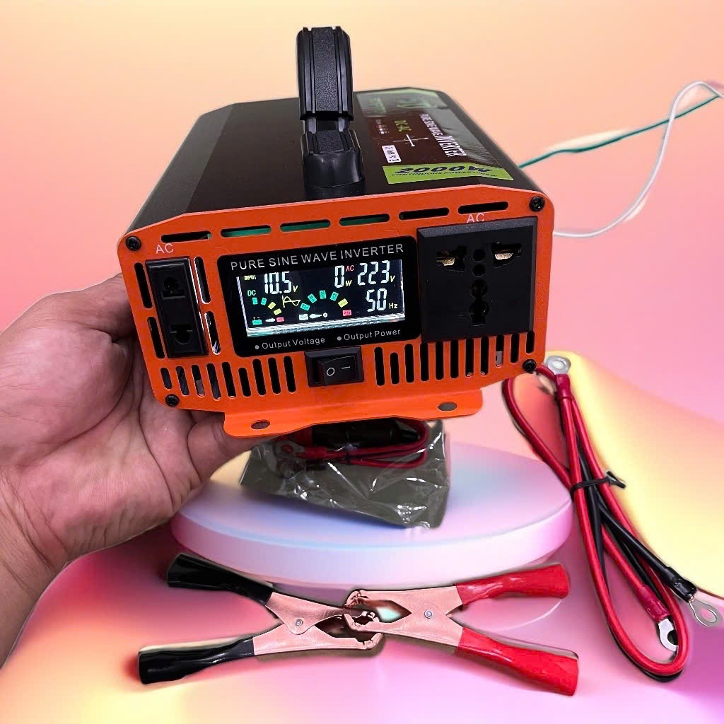 Japanese product - Inverter from 12V to 220V 2000W Standard Sine Wave ...