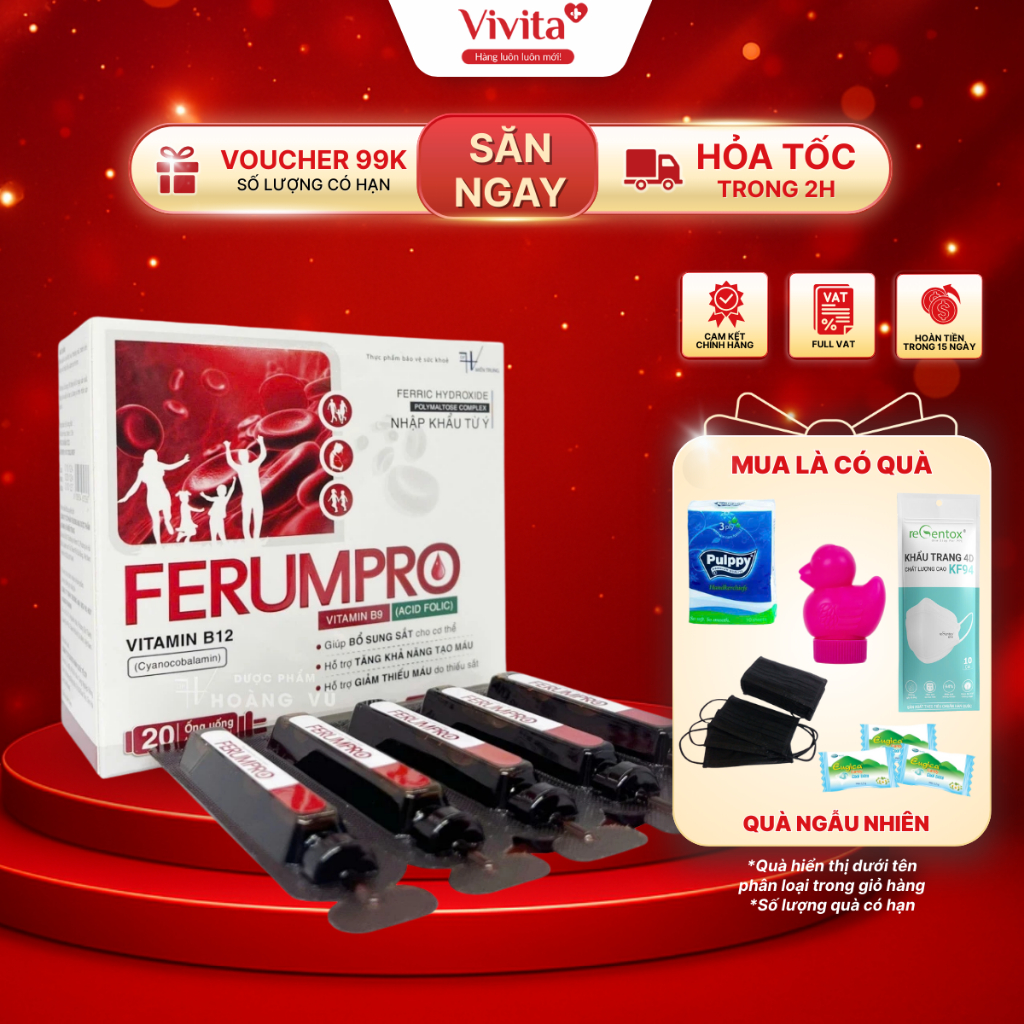 FERUMPRO Organic Iron Syrup Supports Hematopoiesis and Anemia Ferum pro ...