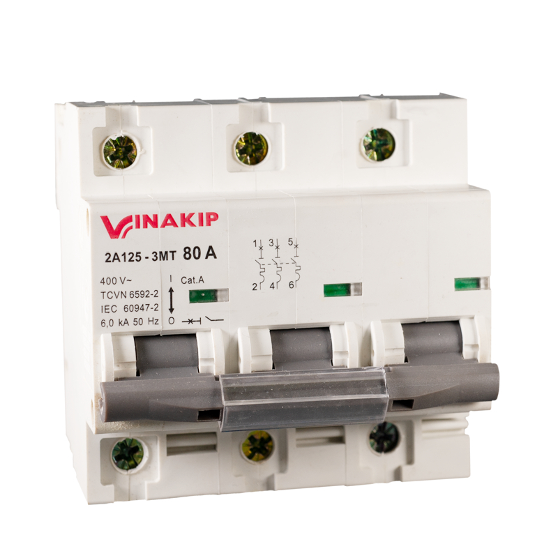 MCB ATM circuit breaker 3 phase 80A - 100A VINAKIP | Shopee Malaysia