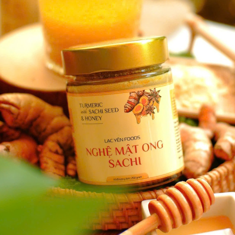 Turmeric Honey Sachi Lac Yen Foods Relieve Stomach Pain, Gastric Reflux ...